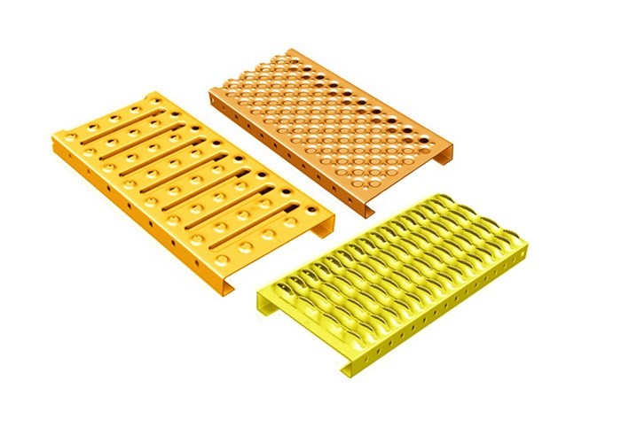 เหล็กชุบสังกะสี Grtp Strut Grating เหล็กสำหรับชั้น, ขั้นบันไดและทางเดิน